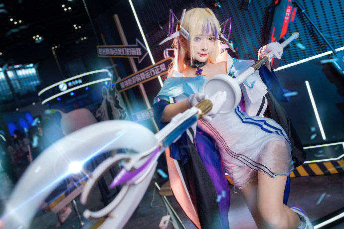 cos：代号23白椋Cosplay正片9P-鱼子酱不能睡懒觉_伊喵_部落_评论