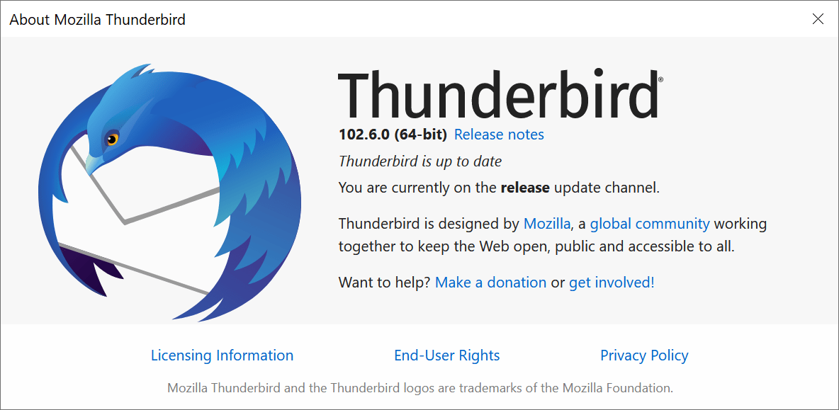 Mozilla 推出 Thunderbird 102.6.0 版本更新_漏洞_问题_Mac