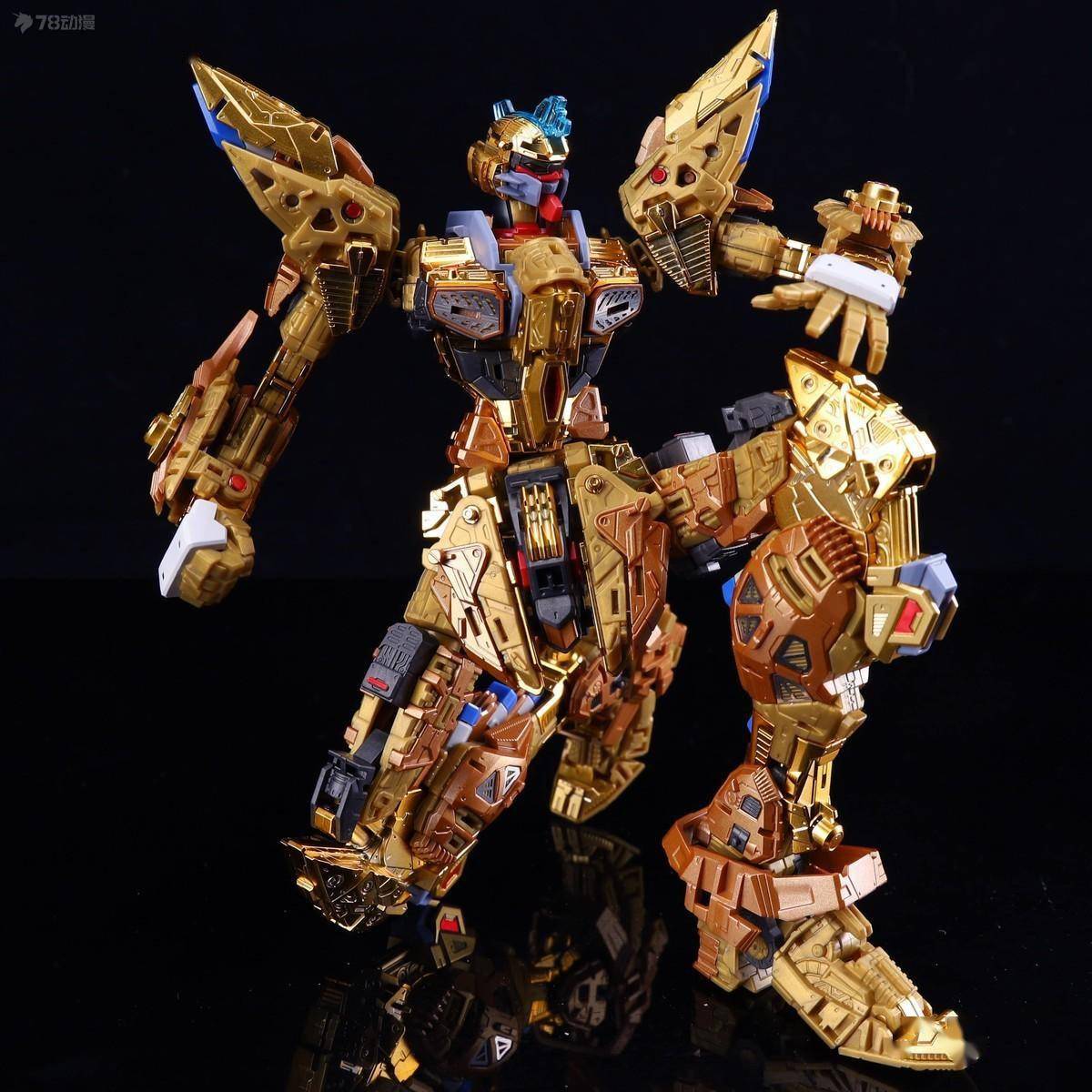 78官测：MG MGEX 强袭自由高达_细节_骨架_金色