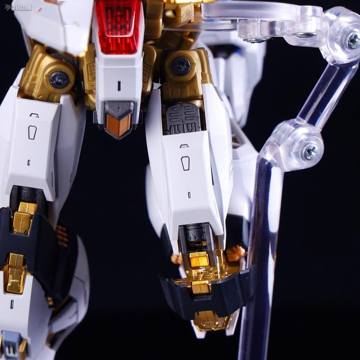 78官测：MG MGEX 强袭自由高达_细节_骨架_金色