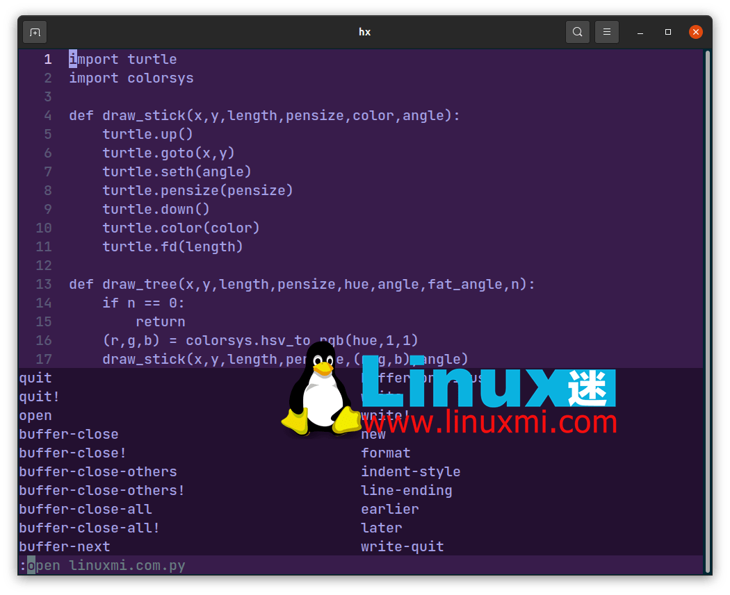 4 个鲜为人知的基于终端的 Linux 文本编辑器_Helix_Amp_Rust