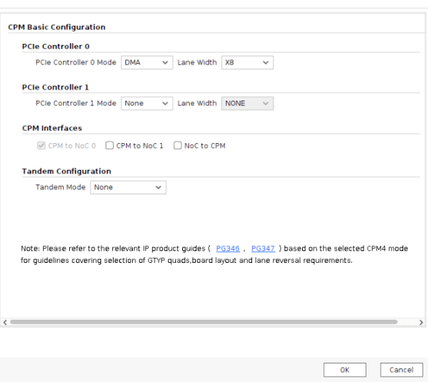VERSAL CPM AXI bridge模式的地址转换_配置_进行_mode