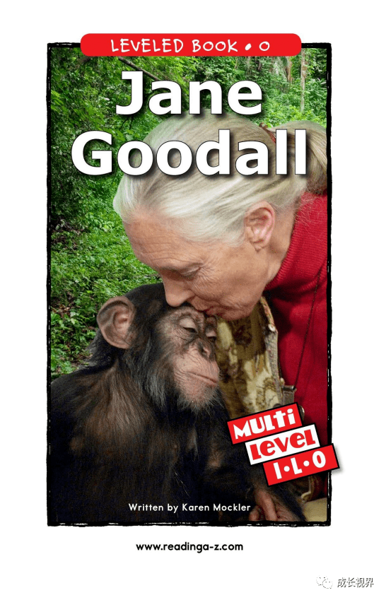 【RAZ-O-25】Jane Goodall