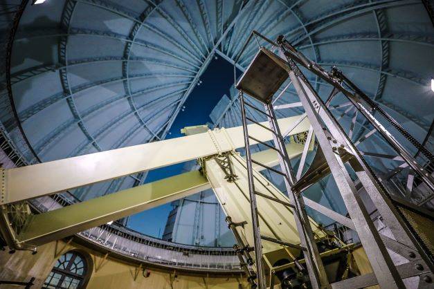 图说│佘山天文台122岁“大双筒”望远镜重现光明，“焕新手术”最大程度恢复其天文观测能力_修缮_上海_圆顶