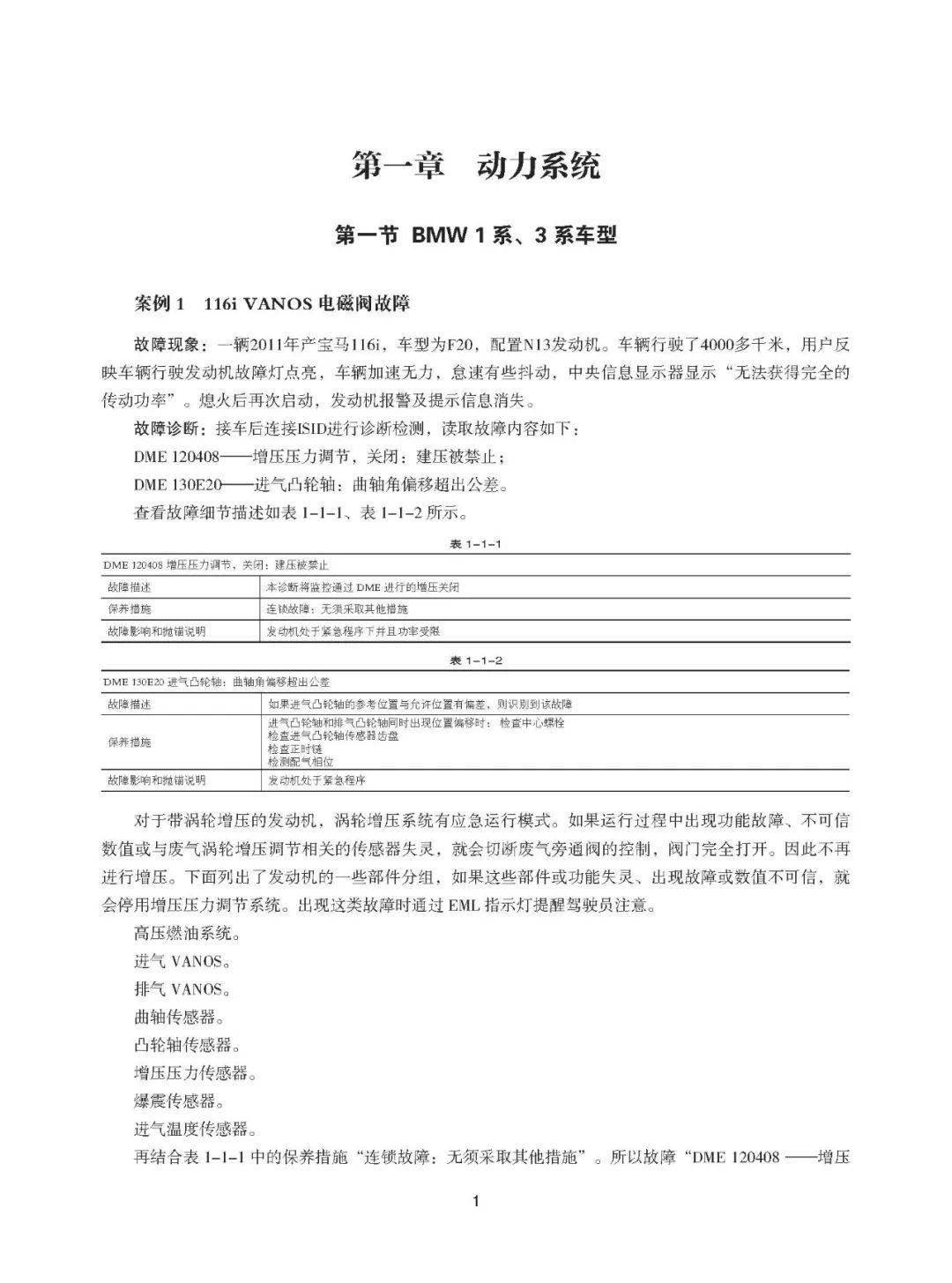 【维修案例】宝马116i VANOS电磁阀故障_搜狐汽车_搜狐网