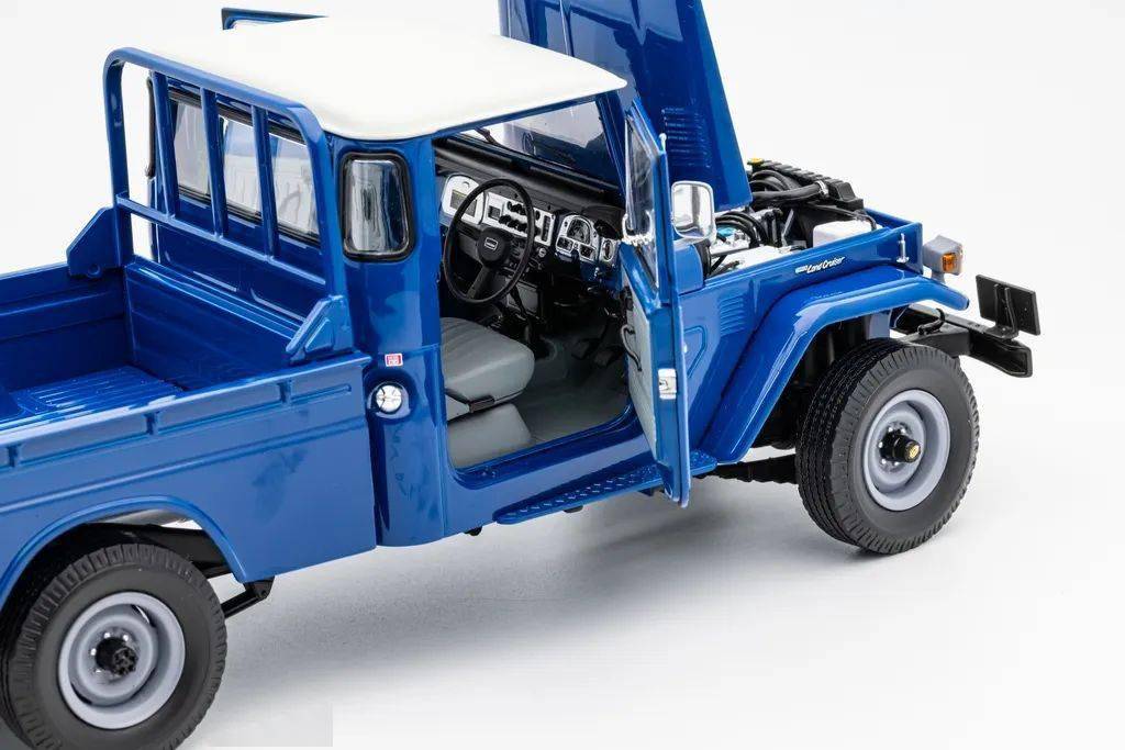 能上山下海，还能带点货，京商1/18丰田LC40 Pickup模型试玩_搜狐汽车_搜狐网