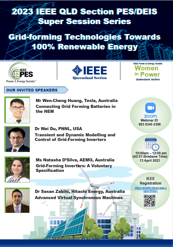 技术讲座：Grid-forming Technologies Towards 100% Renewable Energy_Wen-Cheng ...