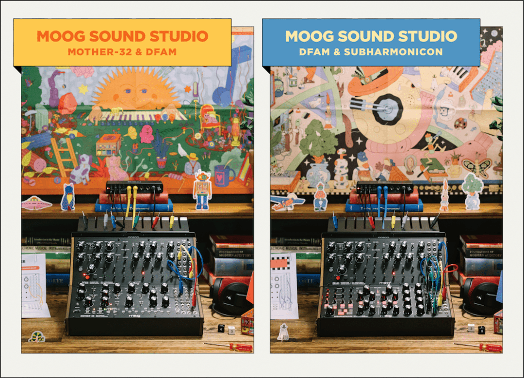 一举两得"】2款 Moog Sound Studio 系列套装任您选_模拟_合成器_节奏