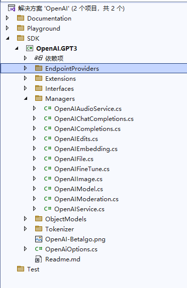 .NET 版本的 ChatGPT SDK_OpenAI_项目_Net