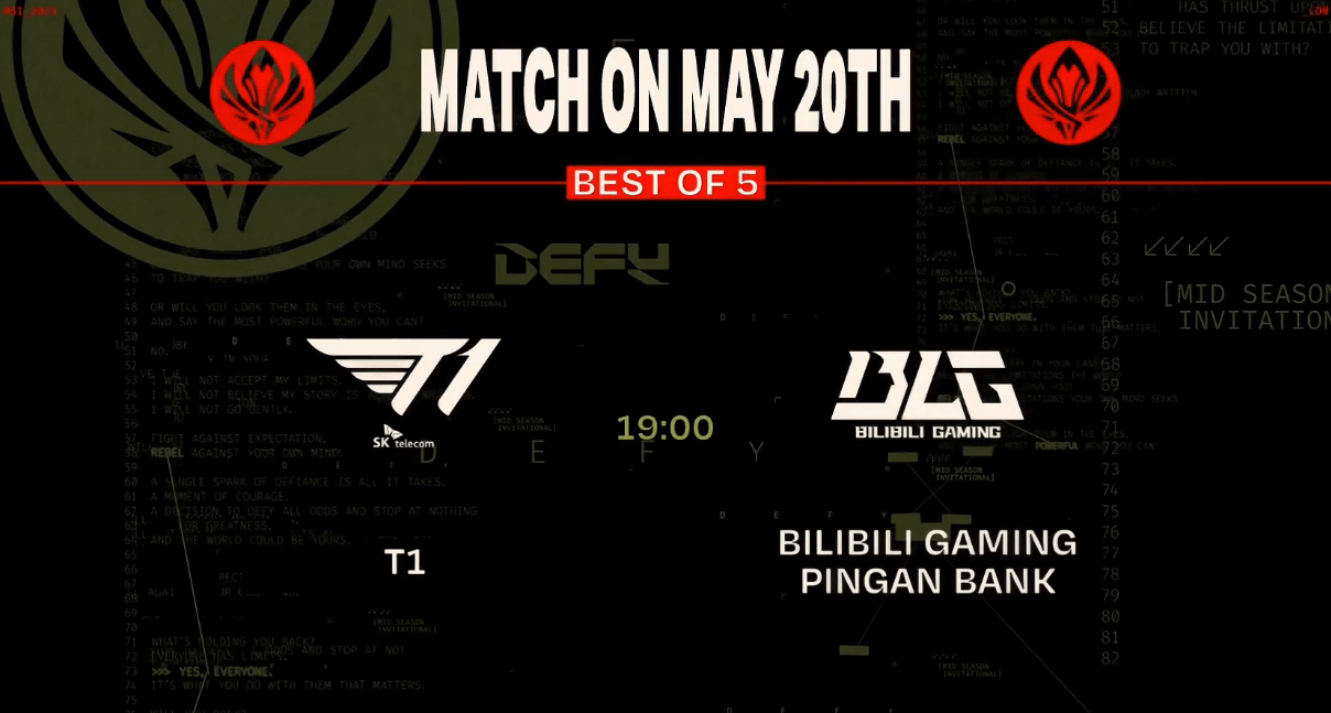 MSI前瞻：Bin欲打爆Zeus？BLG大战T1_比赛_选手_Xun