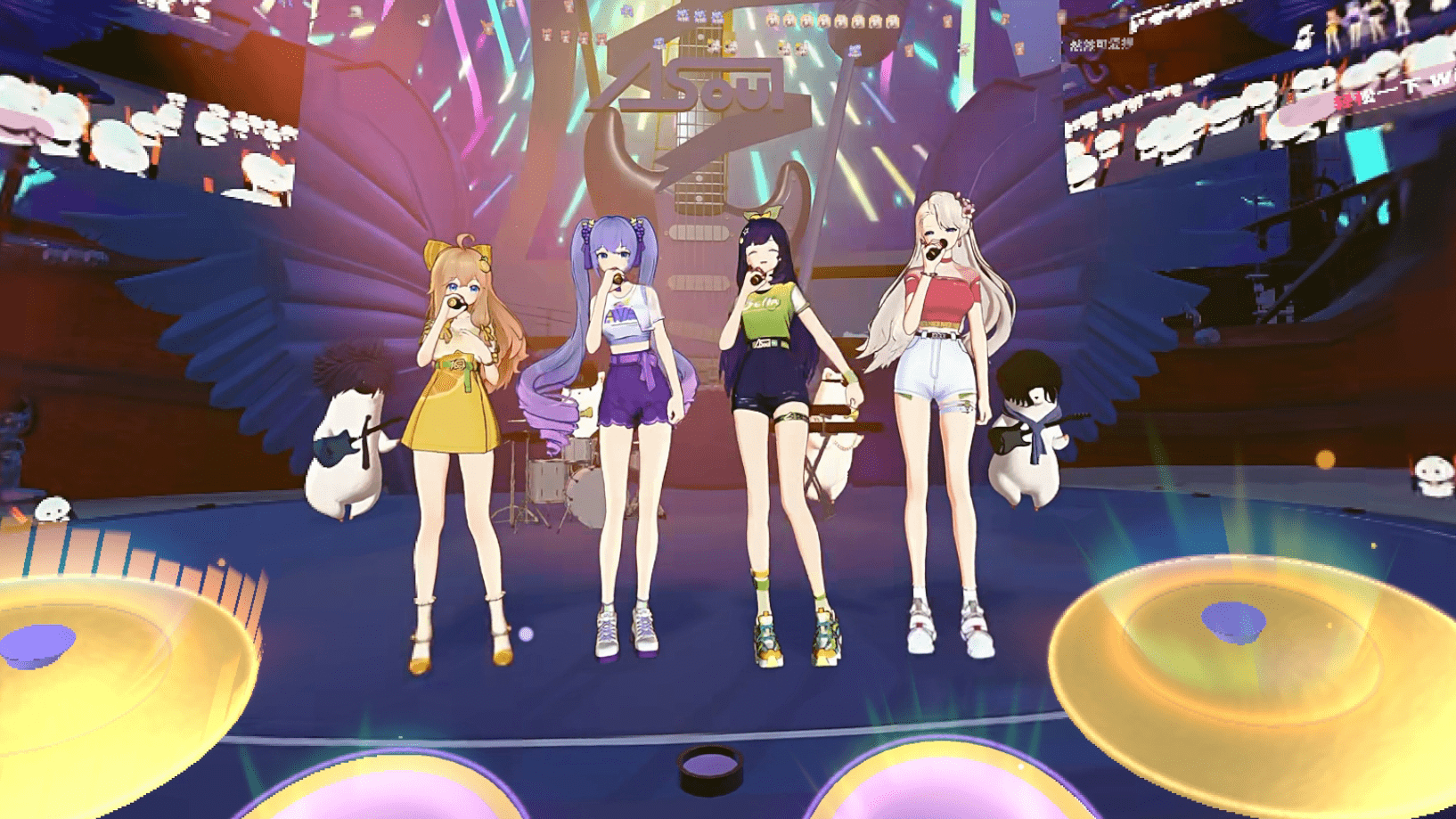 PICO联手A-SOUL打造“夏日漫游VR歌会”,重塑虚拟演唱会新玩法_互动_观众们_合唱