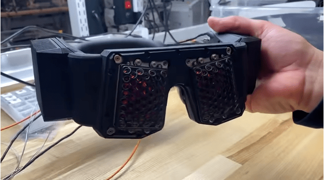 快讯 |Meta短视频分享光场技术VR头显Flamera工程机近距离全貌_宇宙_科技_Horizon