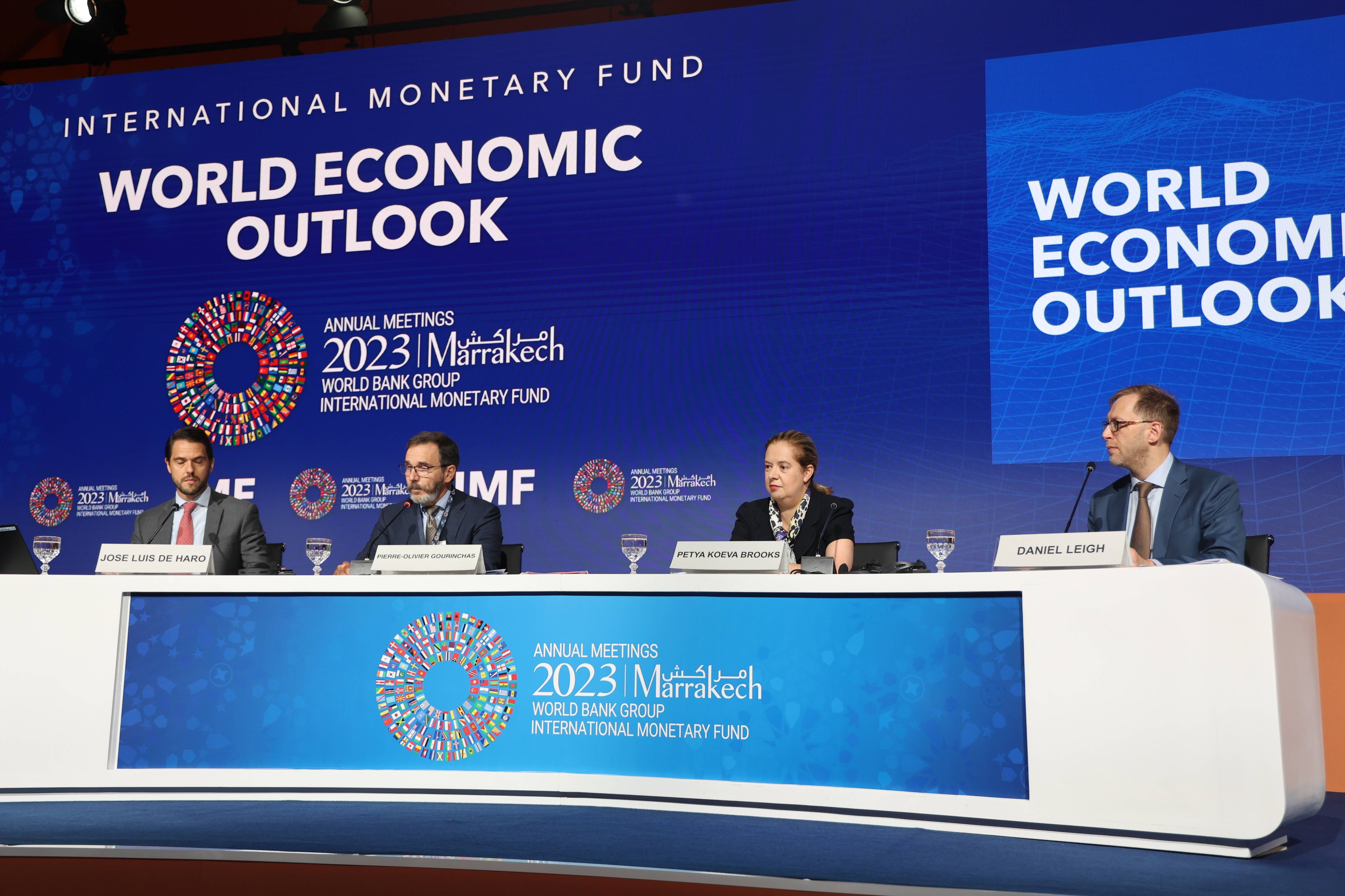 （国际）IMF下调明年全球经济增长预期至2.9%_马拉喀什_世界_报告