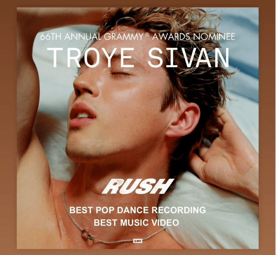 Troye Sivan 好厉害，提名格莱美了！_Rush_音乐_单曲