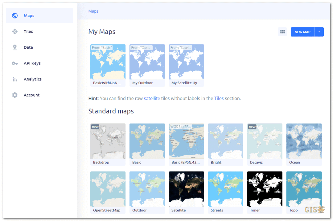 ArcGIS和QGIS添加Maptiler图源，或许是Mapbox的替代品_样式_token_地图